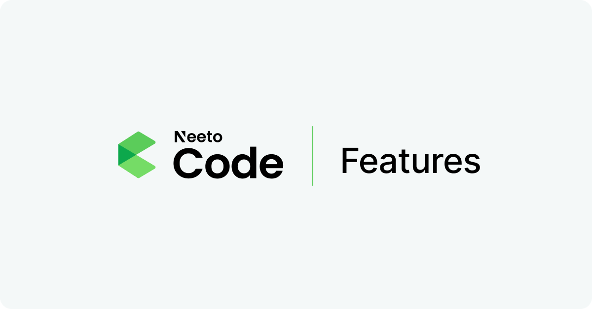 NeetoCode Features: A Guide to Its Functionality